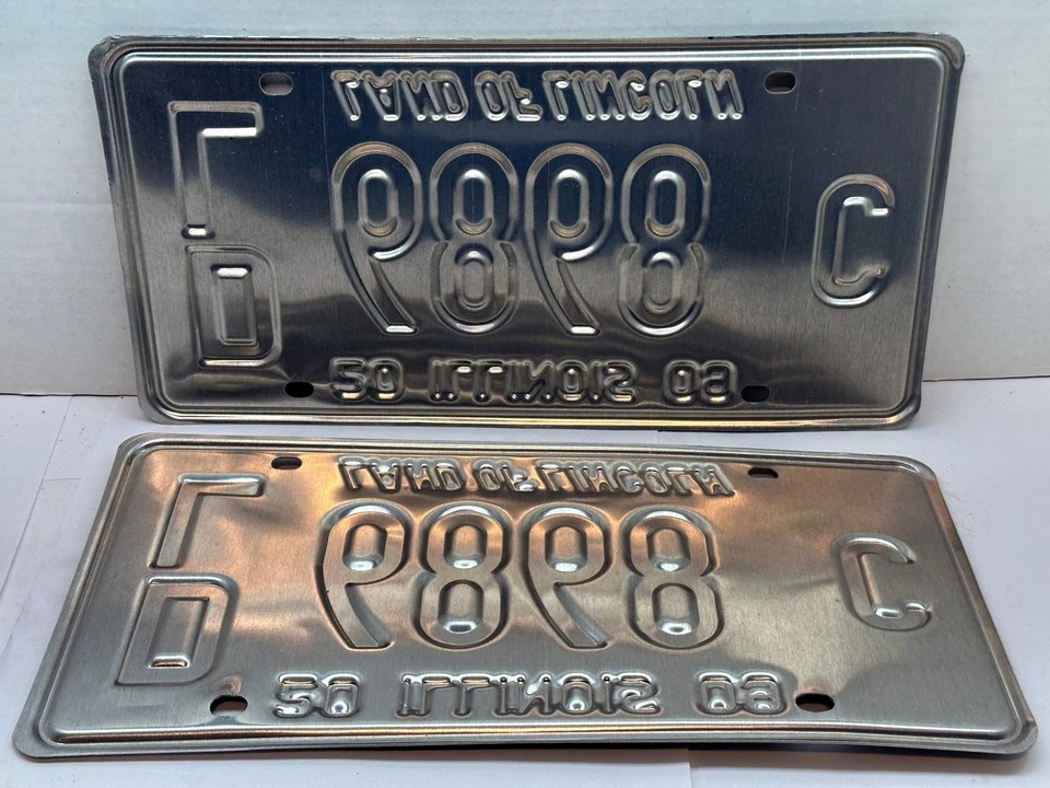 2009 Illinois Automobile Motorcycle Dealer Dealership License Plate DL ...