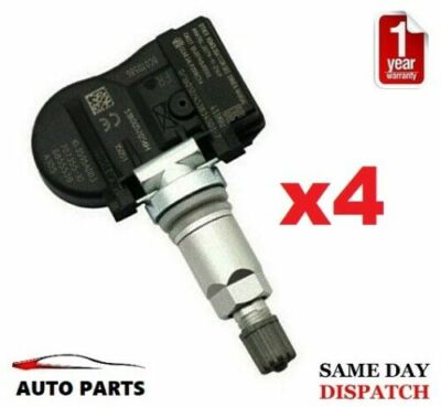 x4 TPMS Tyre Pressure Wheel Sensor for BMW 1 2 3 / MINI F54 F55 F56 F57 ...