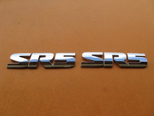 2007-2015 TOYOTA TUNDRA SEQUOIA SR5 SIDE CHROME EMBLEM LOGO BADGE ...
