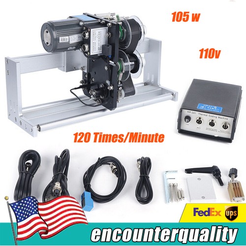 Automatic Electric Hot Stamp Ribbon Code Printer Ribbon Coding Machine ...