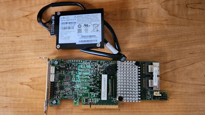 Cisco UCS-RAID9271CV-8I V01 MegaRaid SAS Controller Card w- LSI Battery ...