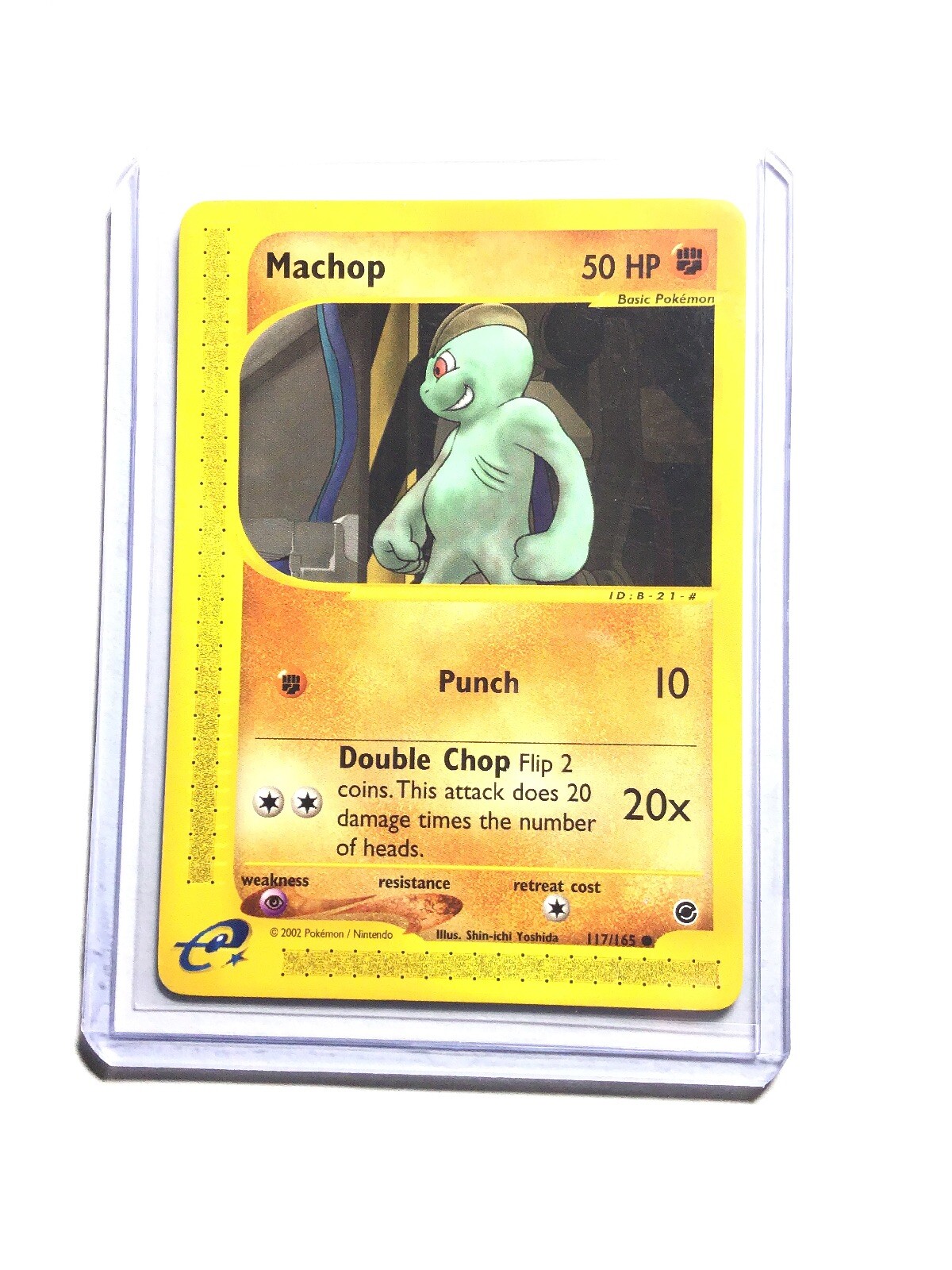 MACHOP - 117/165 - Expedition Base Set - Common - Pokemon Card - NM | eBay