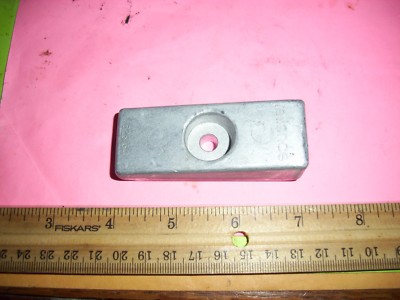 MERCURY outboard motor zinc lower unit wedge anode 826134 50 to 200hp ...