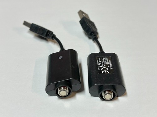 Ego USB Charger | DC 5V 500mA | Output DC 4.2V 420mA | Black | Lot of 2 ...