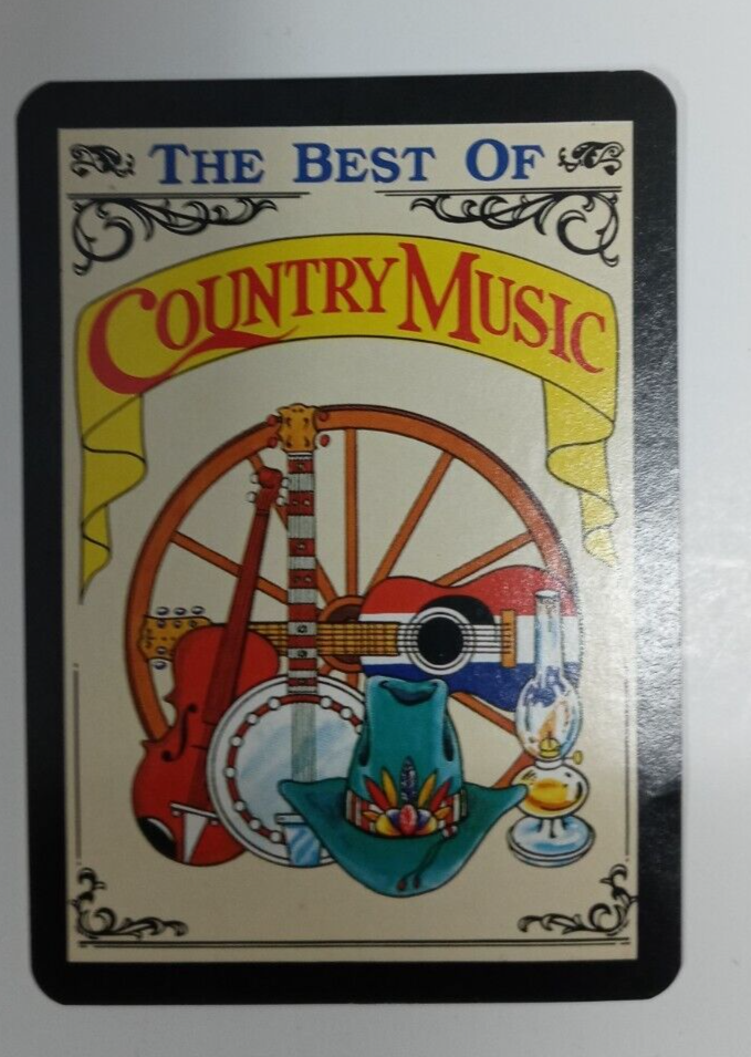 1990 The Best Of Country Music Playing Card 3 Hearts Irlene Mandrell | eBay