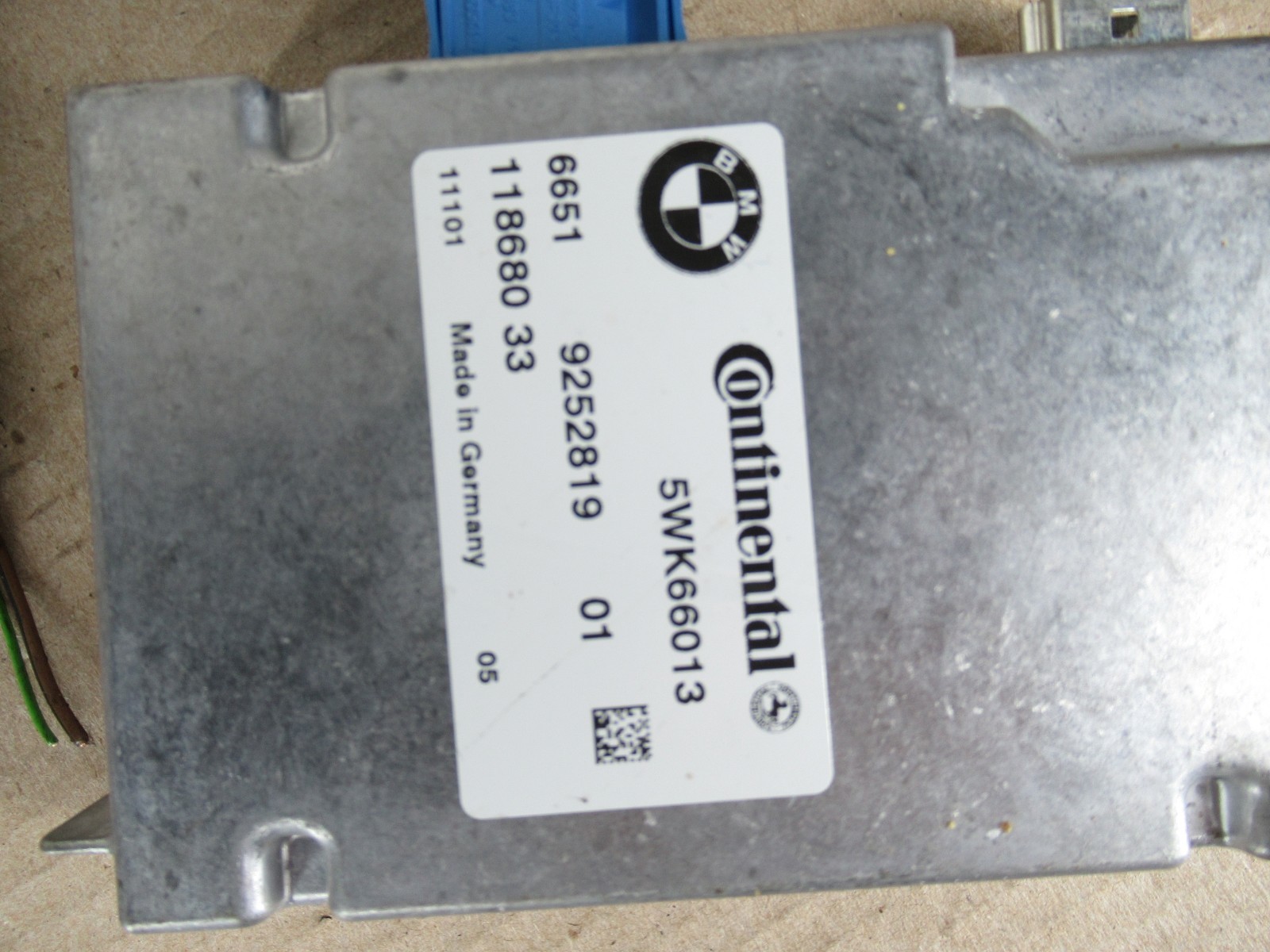 Camera Based Systems Control Unit ECU OEM BMW F13 F12 F10 F06 F01 F02 ...