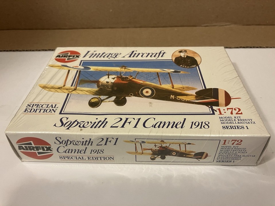 Airfix 1:72 Scale Model Kit: Special Edition Sopwith 2F1 Camel 1918 ...