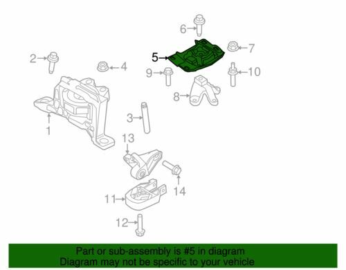 NEW OEM Ford Genuine Manual Transmission Mount DV6Z-6068-A | eBay