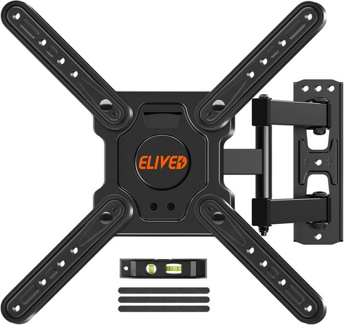 ELIVED TV Wall Mount for Most 22-50 Inch TVs, Articulating Arms Swivel ...