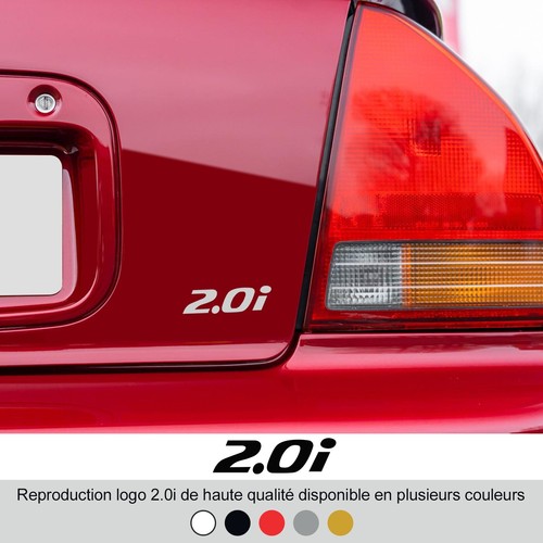 Sticker - logo 2.0i pour Honda Prelude - 5 couleurs - Haute résistance ...