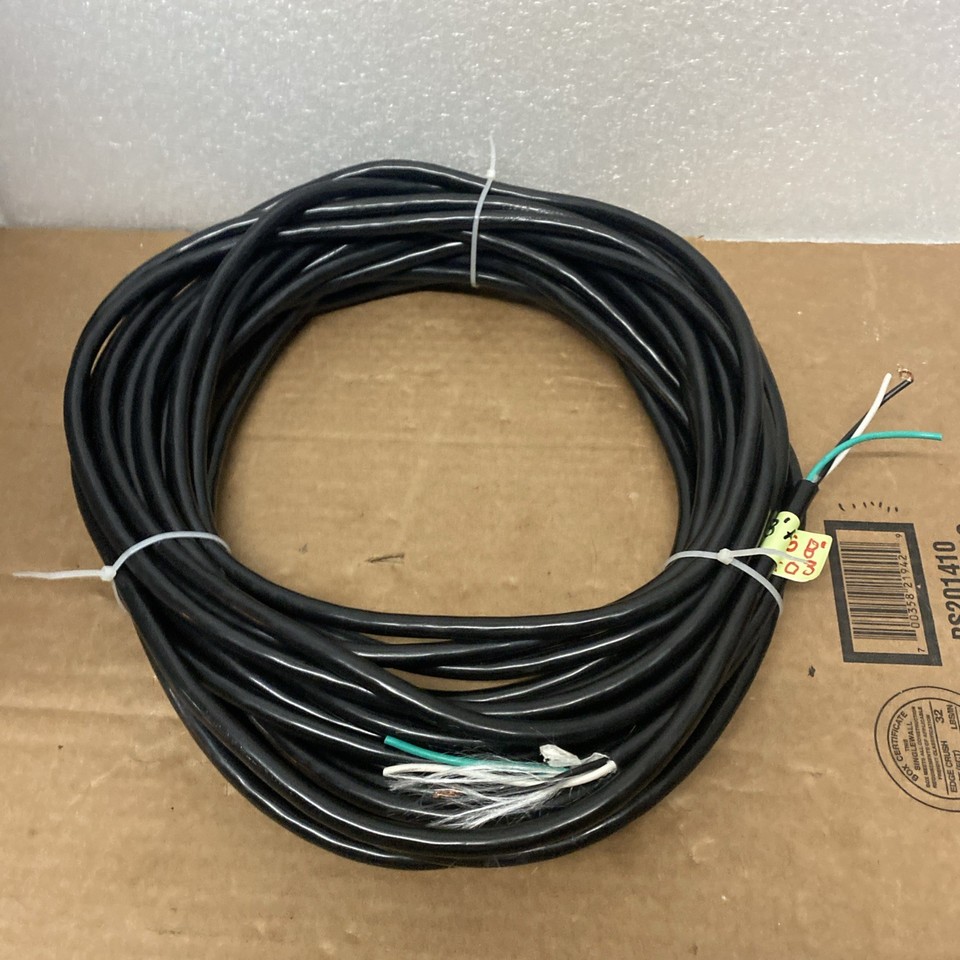 Pentair Power Cord for LED Pool Lights 57’FT Long Cable 3x16 AWG 600V ...