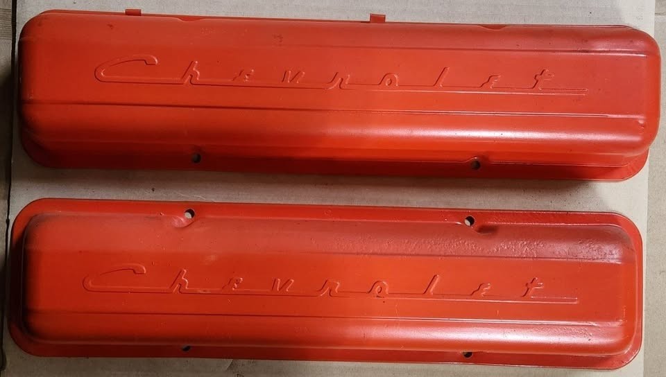 Chevy Small Block 283 327 350 Valve Covers | eBay