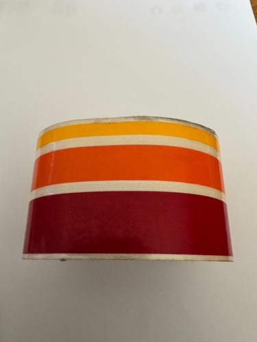 Red Orange Yellow 40mm Car Bike Pin Stripe Coach Line Tape Styling ...