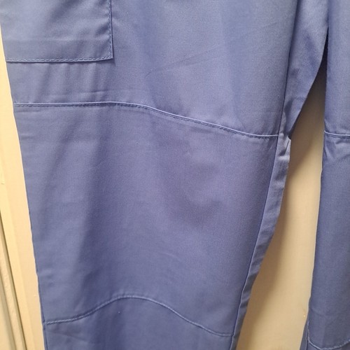WonderWink Wonder Work Mens Size M Blue 6 Pocket Drawstring Scrub ...
