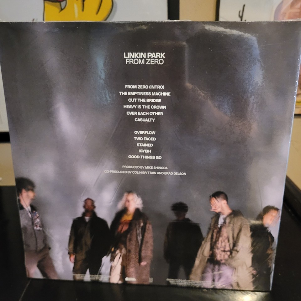 LP Linkin Park - From Zero Translucent Sea Blue Vinyl New, Sealed MINT RECORD | eBay