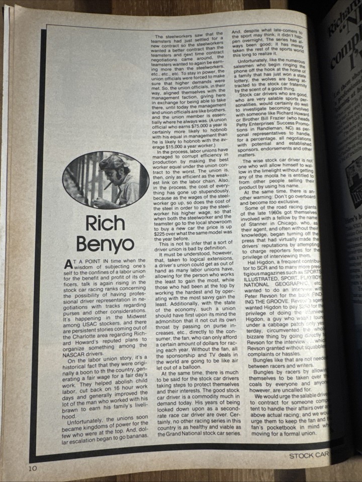 1976 Stock Car Racing Magazine, Maynard Troyer’s Pinto-bodied Modified ...