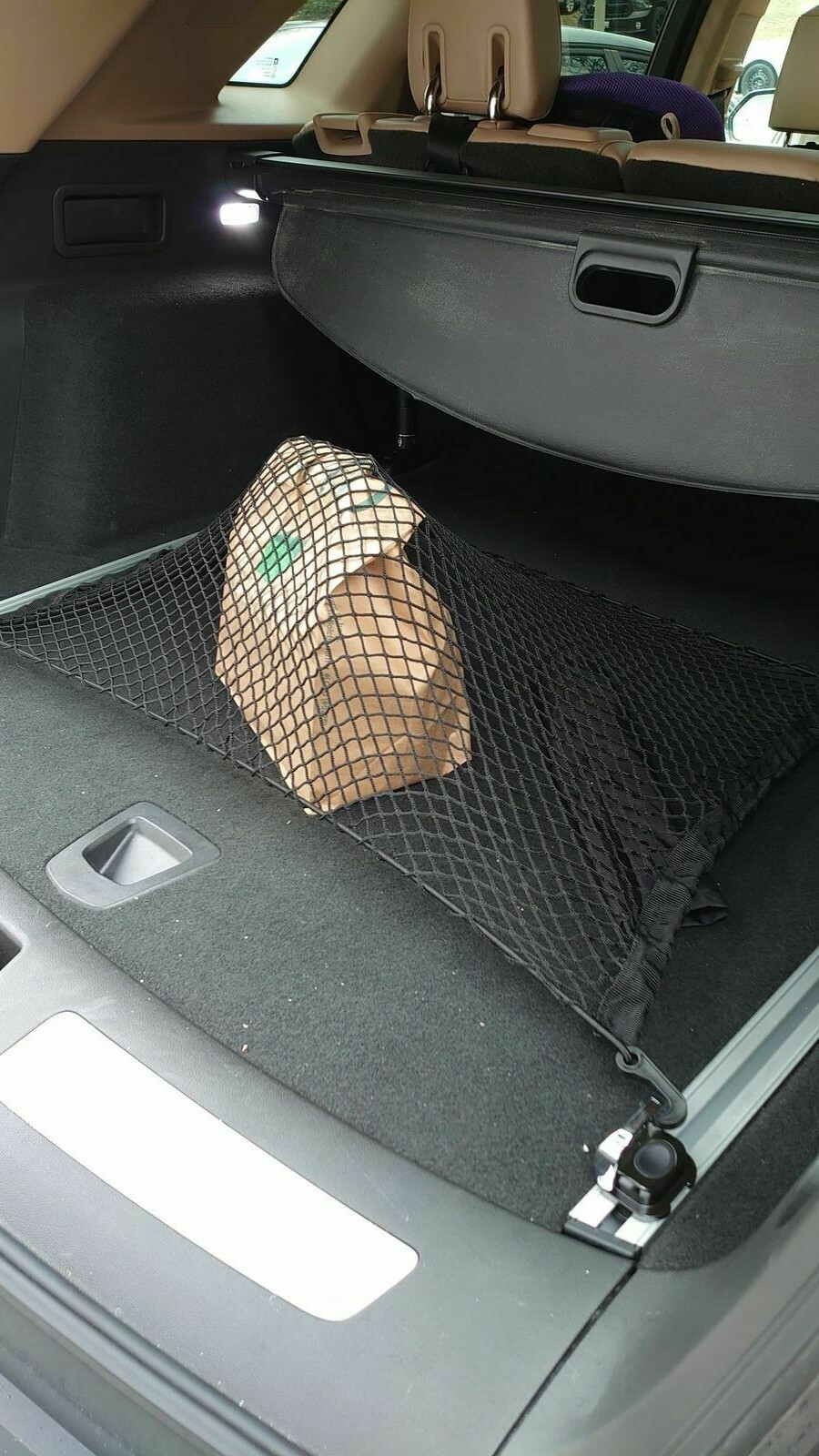 Rear Trunk Floor Style Organizer Web Cargo Net for CADILLAC XT5 2017 ...