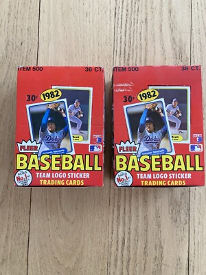 1982 Fleer Baseball Box - MINT Condition/Safely stored-Ripken Rookie ...