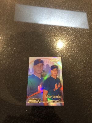 MIKE JACOBS - 2001 Topps Fusion RC #154 Gold Label *New York Mets* Rookie | eBay