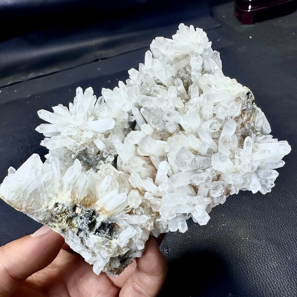 479g Natural top Himalayan crystal clusters-crown chakra Wheel ...