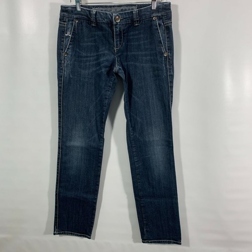 JFour Jeans Womens 30 Cotton Stretch Medium Wash Straight Leg ...