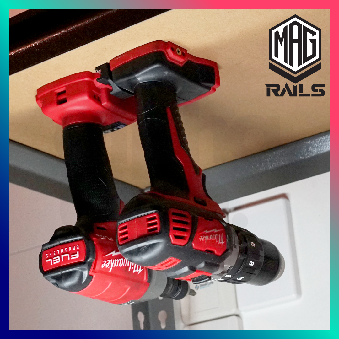 Milwaukee Tool Holder Mount Storage M18 Cordless Li-Ion Drill Impact ...