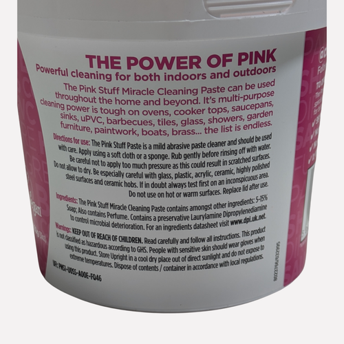 The Pink Stuff Miracle Cleaning Paste 850g | Tough on Stains | Multi ...
