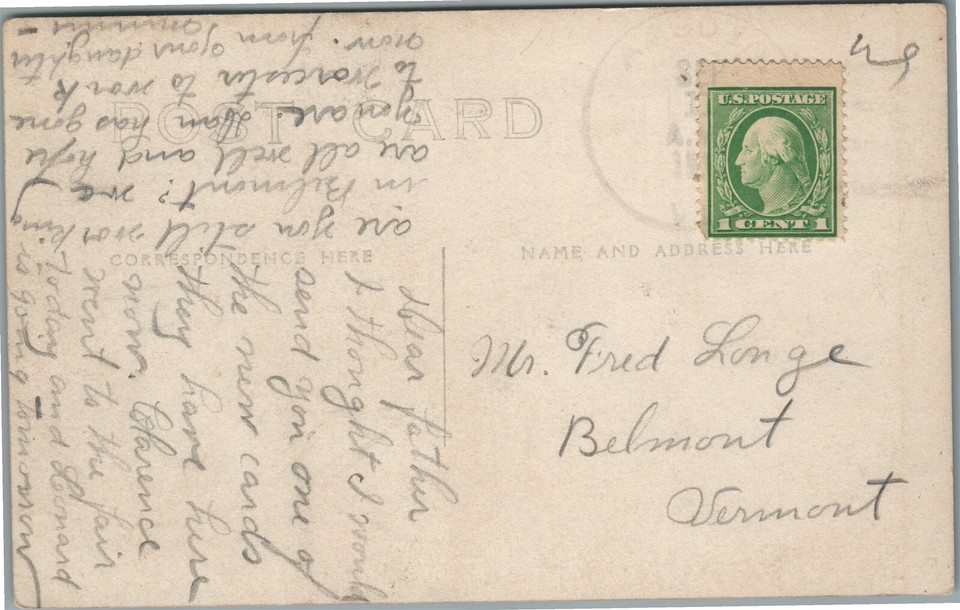 AMSDEN VT FROM KILN BRIDGE ANTIQUE REAL PHOTO POSTCARD RPPC | eBay