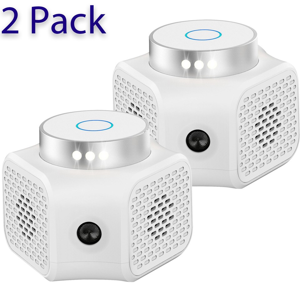 Ultrasonic Mouse Repellent Squirrel Repeller Rodent Detector w/LED ...