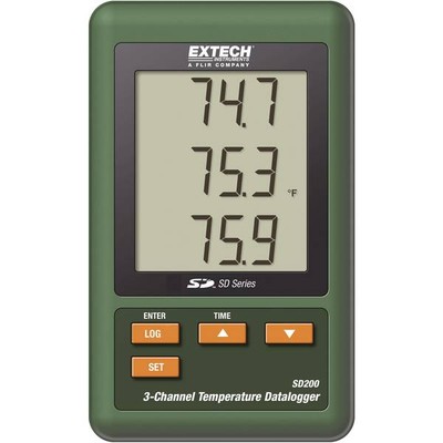 Extech SD200 Data logger temperatura Misura: Temperatura -100 fino a 1300 °C | eBay