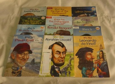 HUGE set of 12 Who HQ biography series books | eBay