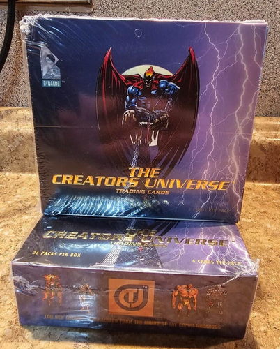 THE CREATORS UNIVERSE TRADING CARDS ~ 2 FACTORY SEALED 36 PACK BOXES | eBay