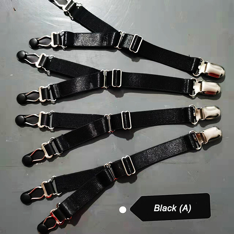 Women's Sexy Adjustable Replacement Garter Belt Lingerie Metal Leg Clip ...