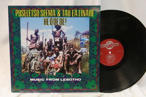 Puseletso Seema & Tau Ea Linare LP Vinyl He O Oe Oe Lesotho African Music 1985 | eBay