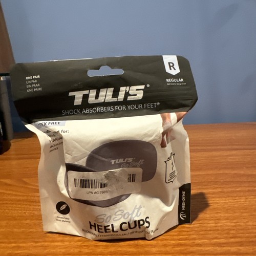 Tuli's SO SOFT Heel Cups Achilles Plantar Fasciitis Foot Feet Recovery ...