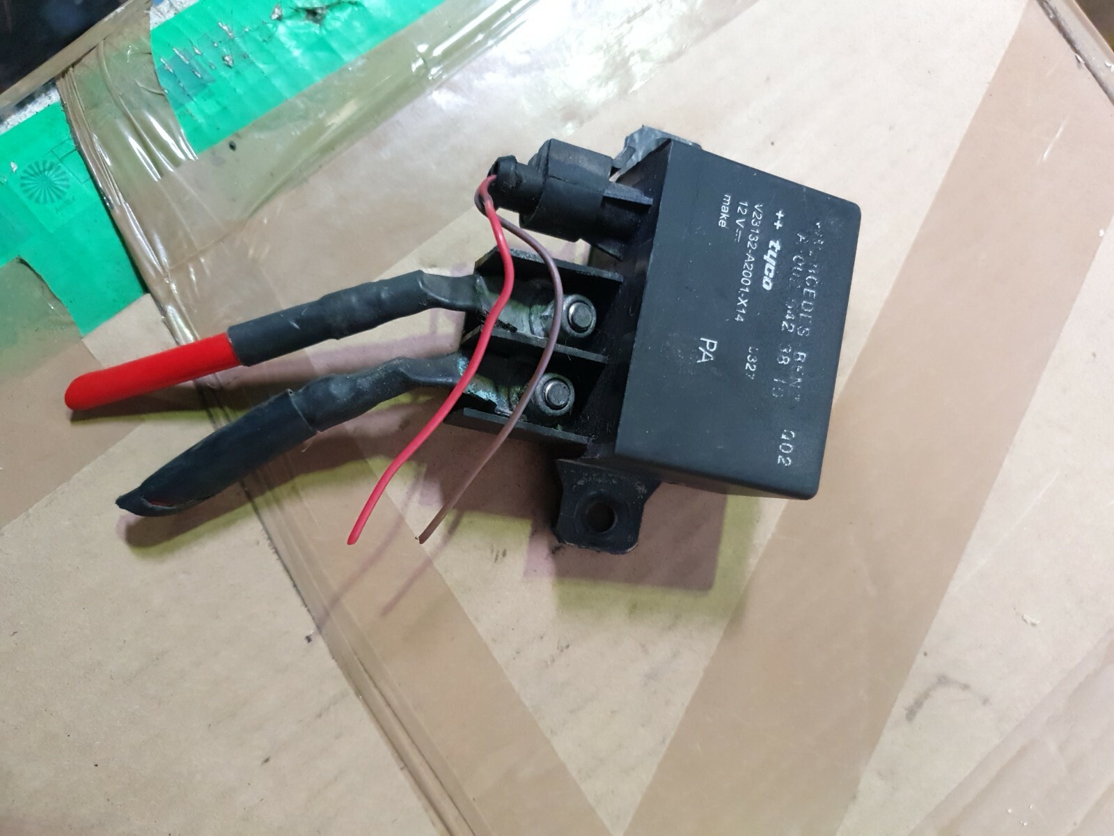 MERCEDES E Class W211 CLS W219 CDI Relay Battery/ glow plug preheat ...