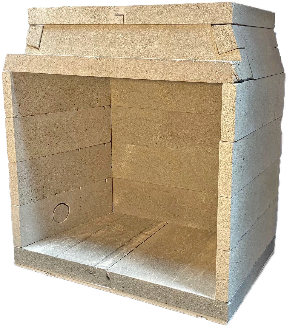 Mason Lite 40" Vent Free Gas See-Through Masonry Firebox Kit MFPST43VF ...