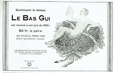 publicité Advertising AD 0223 1932 le bas Gui continuant la baisse prix ...