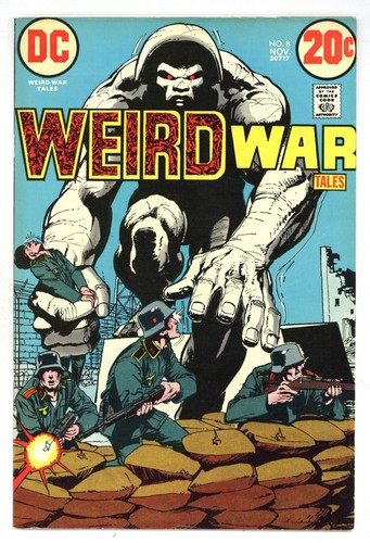 Weird War Tales #8 Adams cover art & inks! Horror! Suspense! 1972 DC ...
