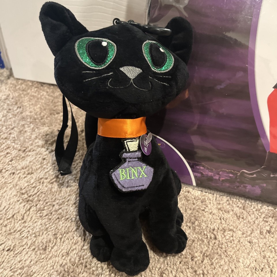 NWT Disney Hocus Pocus Dani Dennison Witch Costume w/ Plush Binx SMALL ...