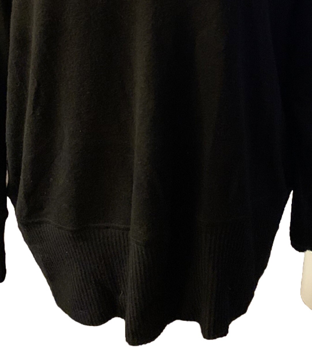 Sweater “LNA” 2X Black Poly Mix Soft w Smooth Lined Inside | eBay
