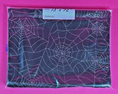 Benson Mills "Twinkle Web" Spider Web Polyester Table Runner 13 x 72 ...