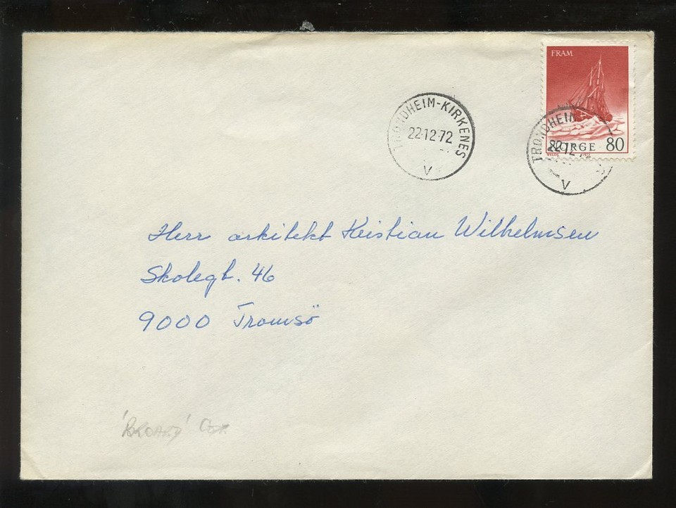 NORWAY POLAR ARCTIC COVERS 1936-84 Ship TPO Postmarks Events etc ...