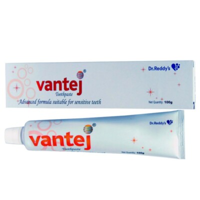 Dr. Reddy's Vantej Toothpaste Advanced Formula suitable for Sensitive ...