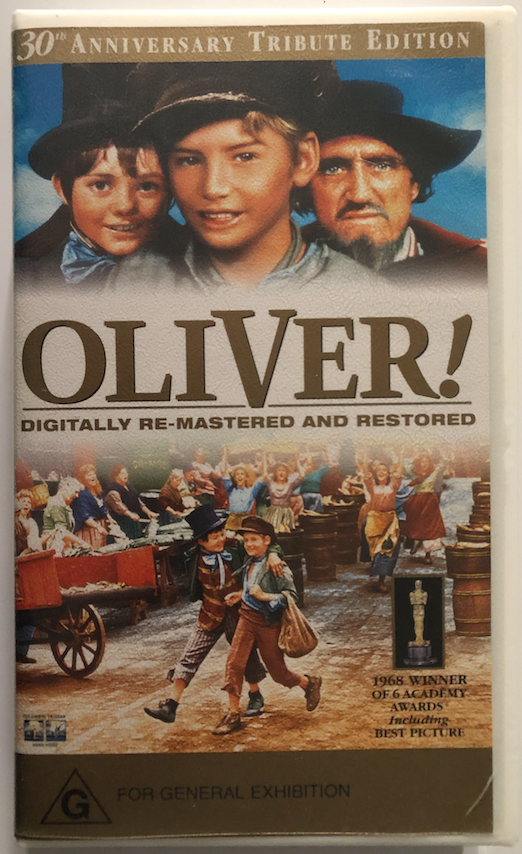 Oliver 1968 Vhs CD OLIVER ! Original Filmsoundtrack 1968 -> Musical