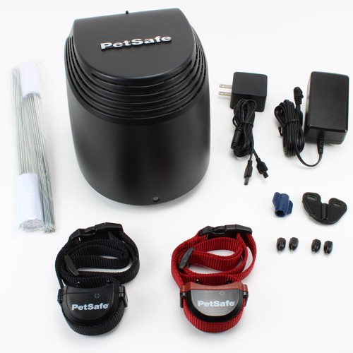 PetSafe 2 Dog Wireless Fence Stay & Play Containment + Two Rechargeable Collars | eBay