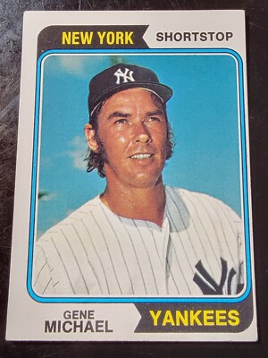 1974 Topps Baseball #299 Gene Michael | eBay