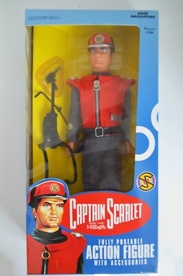 1993 Captain Scarlet and the Mysterons Action Scarlet Figure Vivid ...