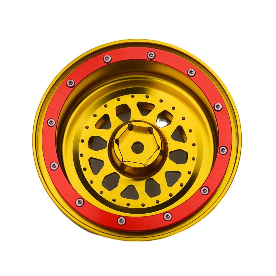 BeaxTurbo CNC Alu Beadlock wheel V2 Proline Hyrax Tire For Traxxas UDR ...