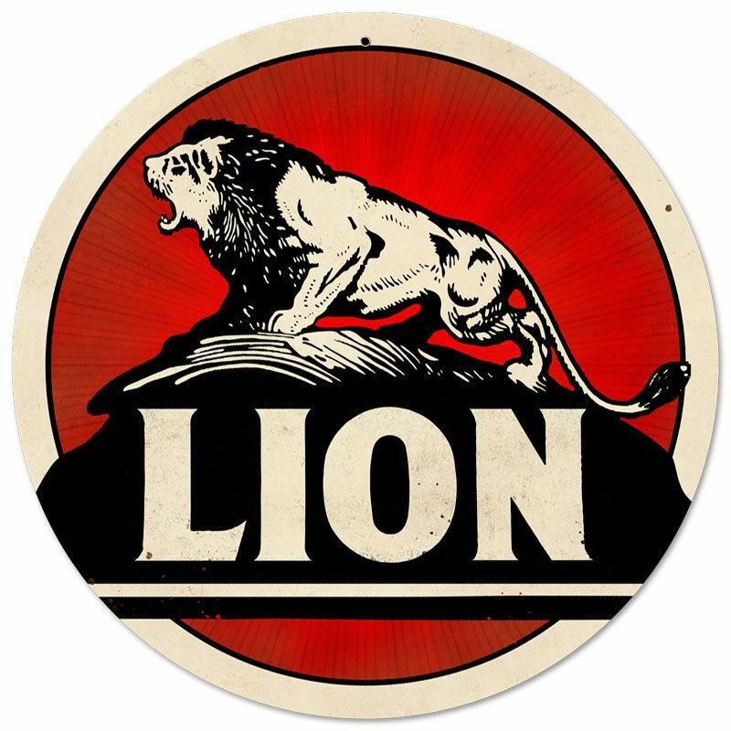 Lion Oil Gas Signs On Ebay
